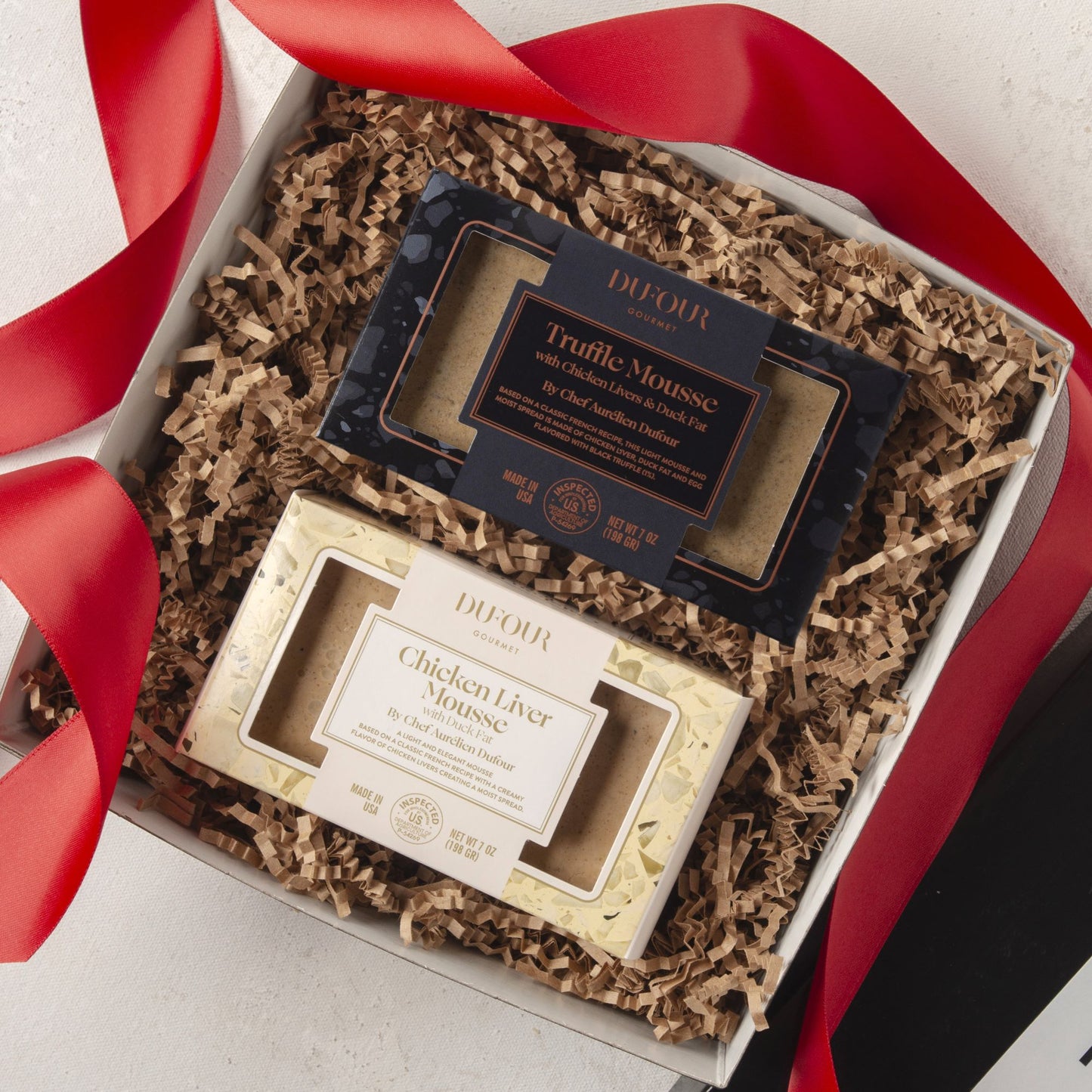 Chicken Liver Mousse Duo- Gift Box | Dufour Gourmet